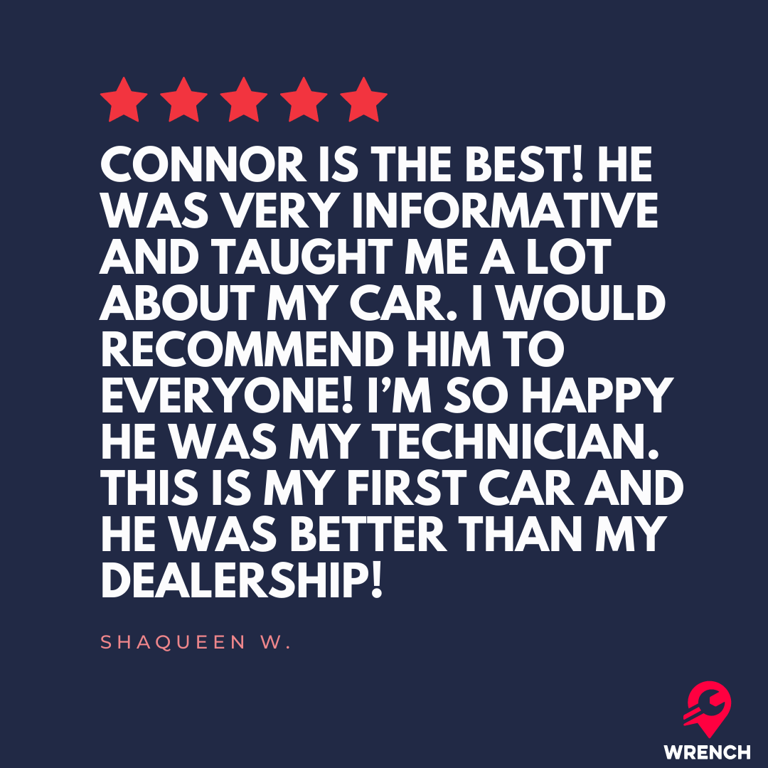 Technician Spotlight - Connor F